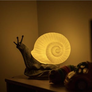Bright Snail Lamp, 3d Snail Lamp, Desk Decoration, Office Decoration ...