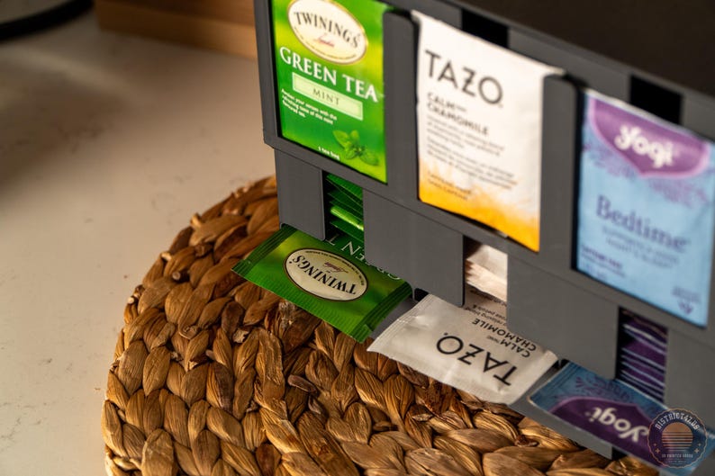 Tea Bag Organizer and Dispenser – Stylish Minimalistic Storage Solution ...