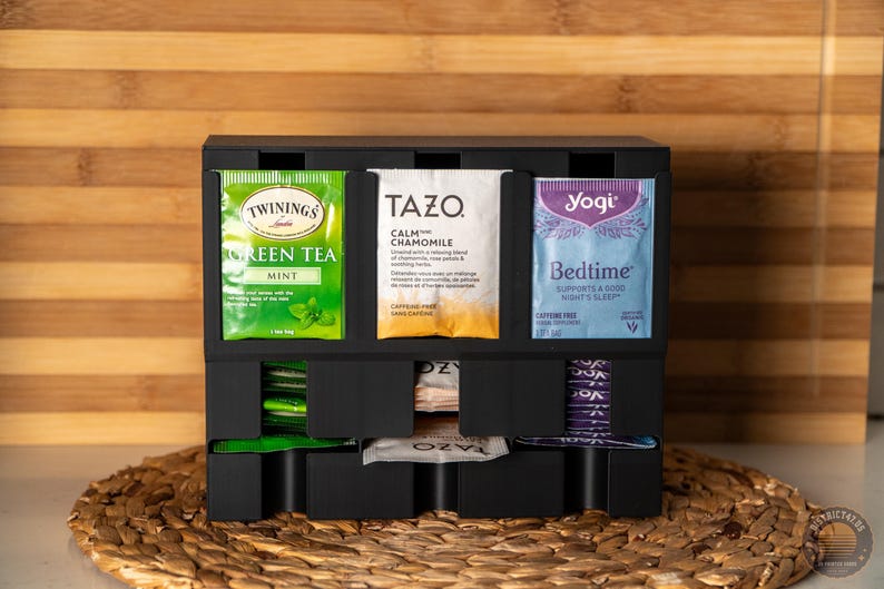 Tea Bag Organizer and Dispenser – Stylish Minimalistic Storage Solution ...
