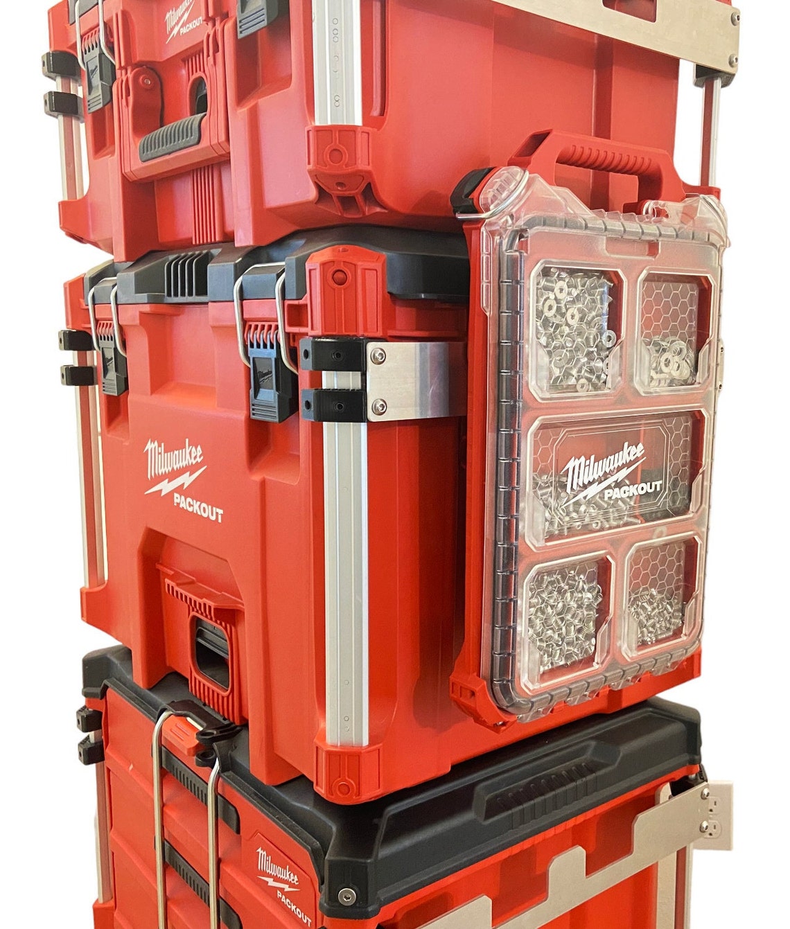 Milwaukee Packout, Compact, Half Stack Narrow With Rail Caps. - Etsy