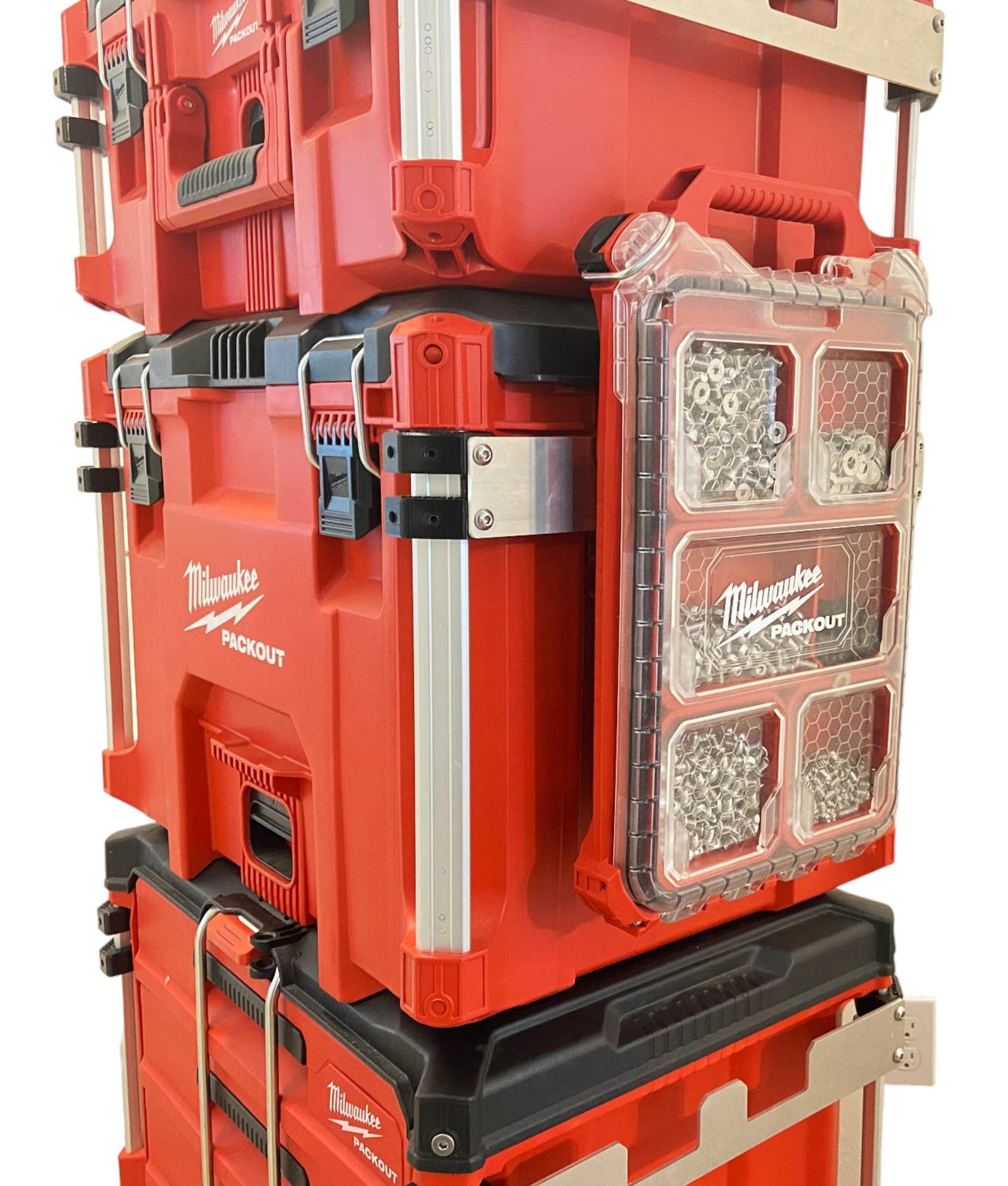 Milwaukee Packout, Compact, Half Stack Narrow With Rail Caps. - Etsy