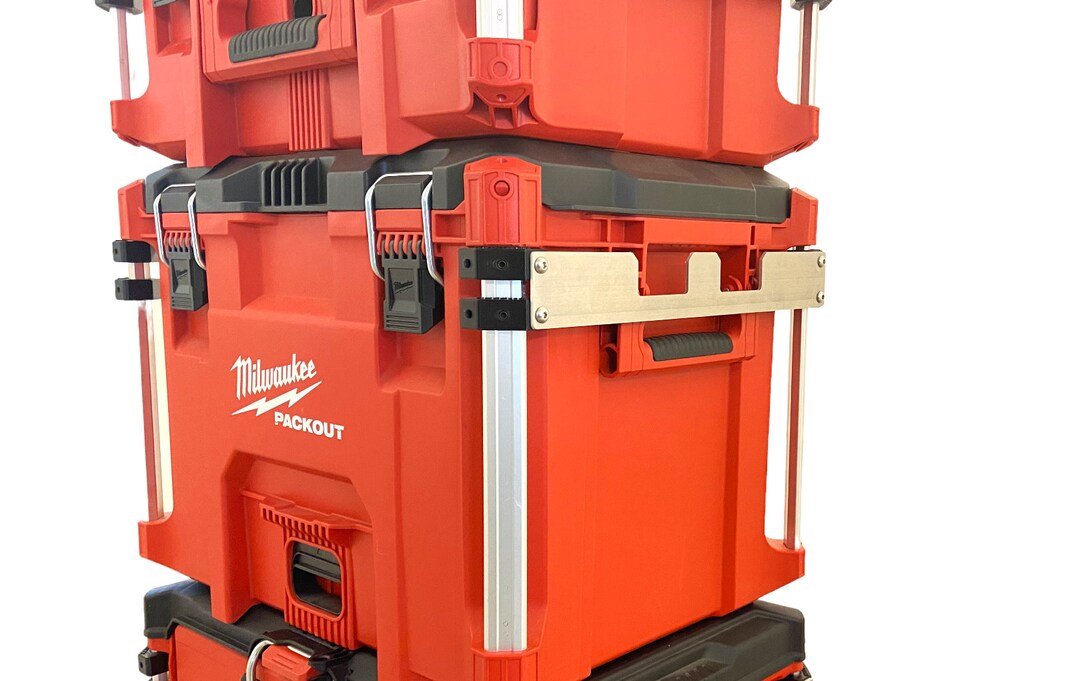 Milwaukee Packout, Compact, Half Stack Narrow With Rail Caps. - Etsy