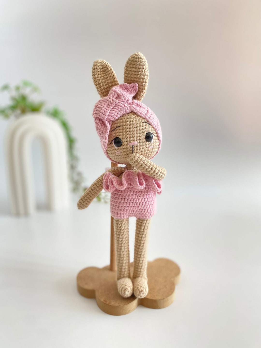 Handmade Toys for Babies and Kids, Gift for Kids, Crochet Rabbit Toy ...