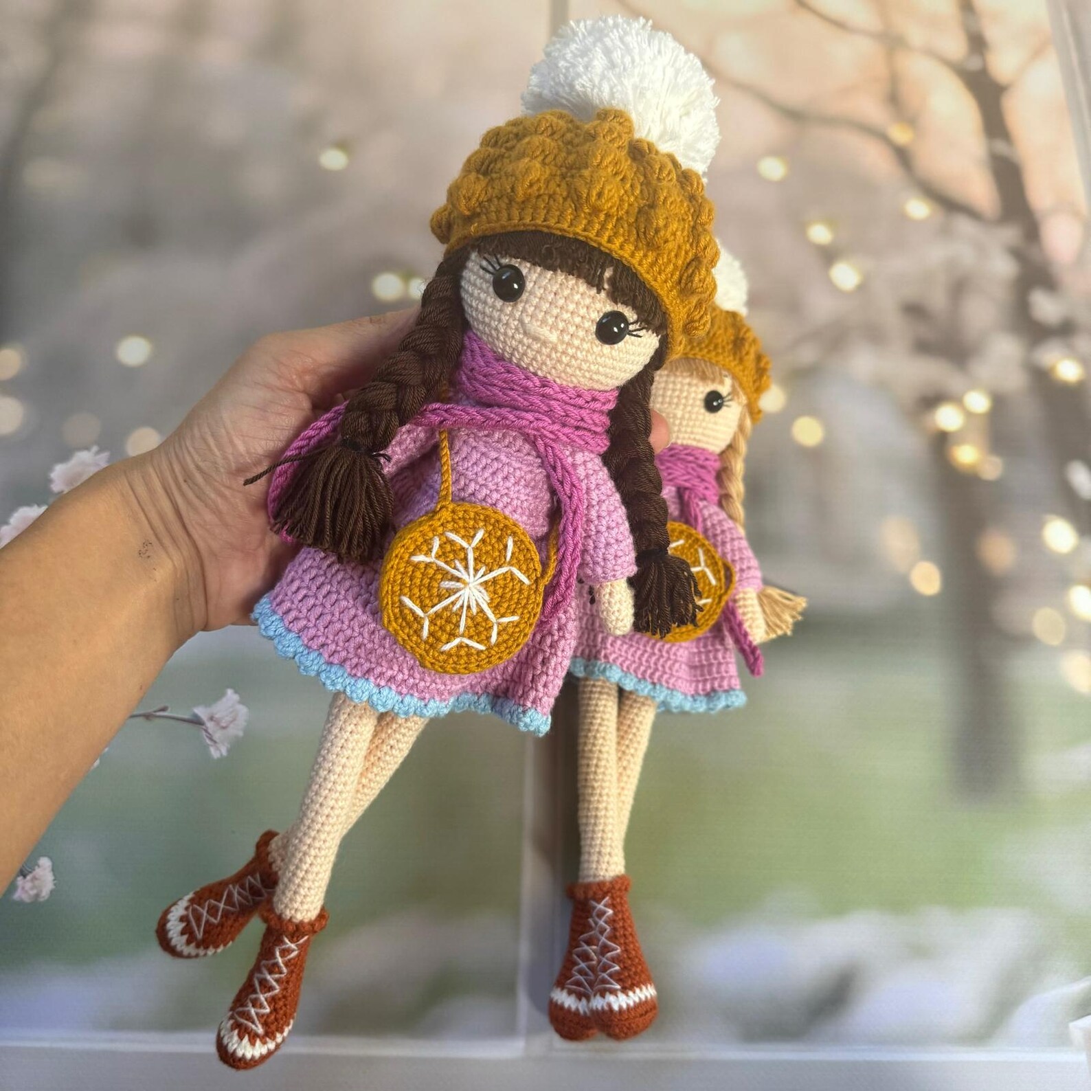 Adorable Crochet Doll, Hand-knitted Doll, Handmade Toys for Kids, Gift ...