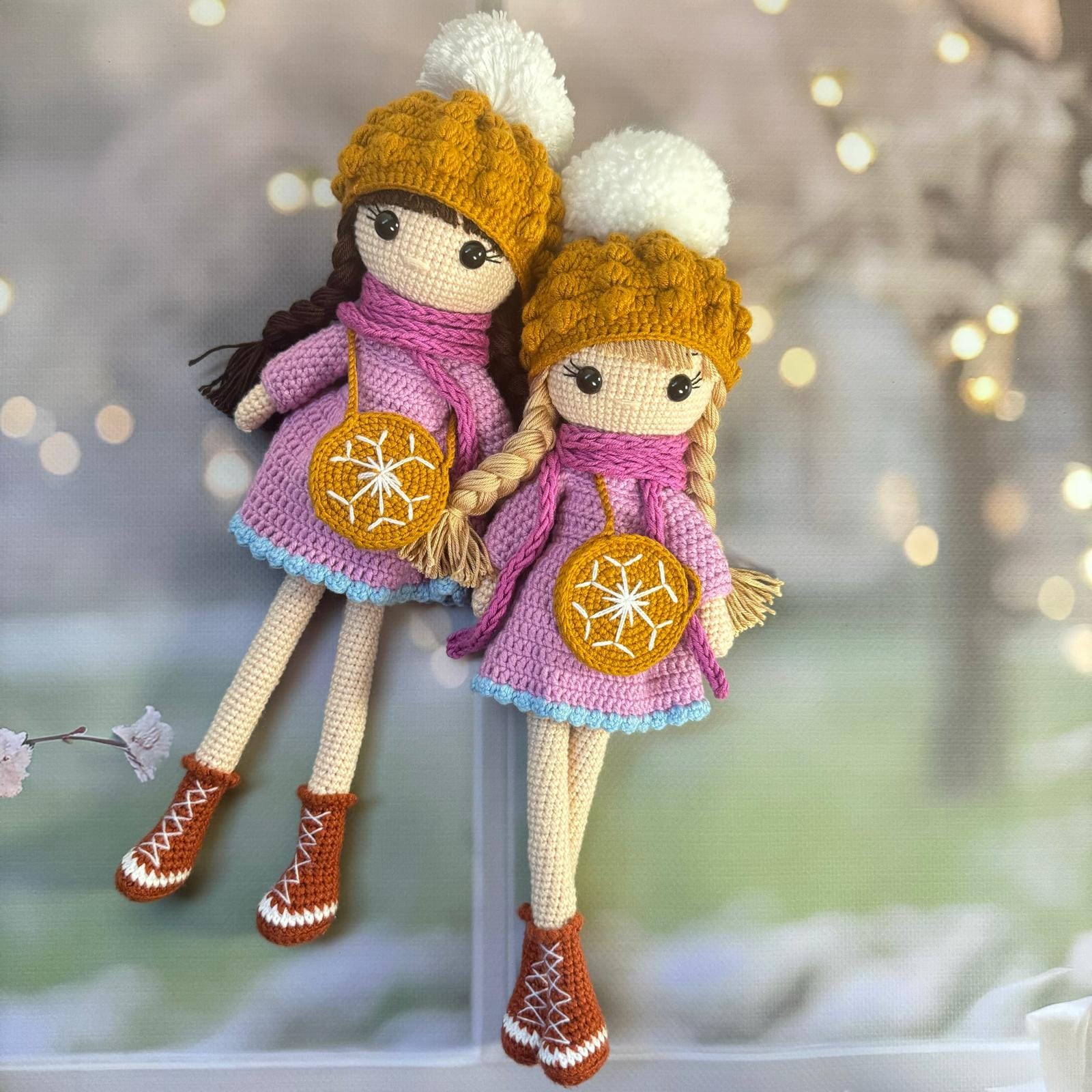 Adorable Crochet Doll, Hand-knitted Doll, Handmade Toys for Kids, Gift ...