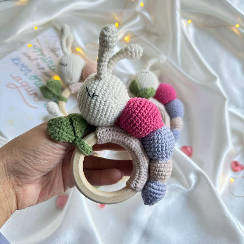 Baby Rattle, Rattle Toys for Baby, Baby Shower Gift, Toddler Toys, Soft ...