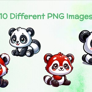 10 Premium Cute Panda Clipart Images Must-have for Creative Designs ...