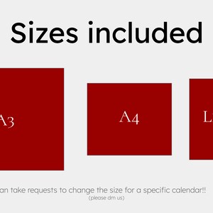 2024 [lavender] Landscape Printable Calendar: Sleek, Minimalist Design ...