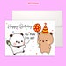 Bubu and Dudu Greeting Cards, Birthday Card, Friendship Cards, Romantic ...