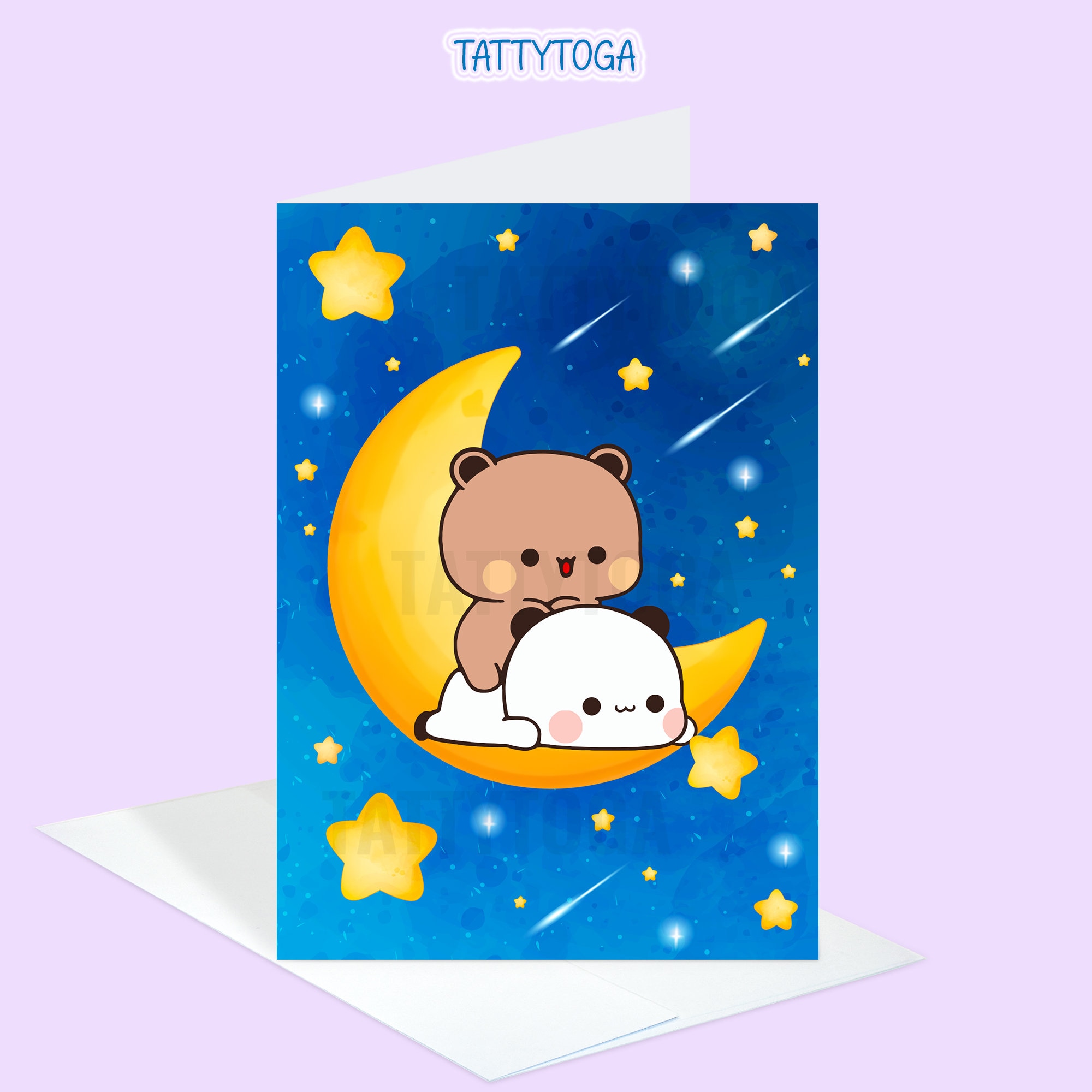 Bubu and Dudu Greeting Cards, Panda Yier Cards, Birthday Cards ...