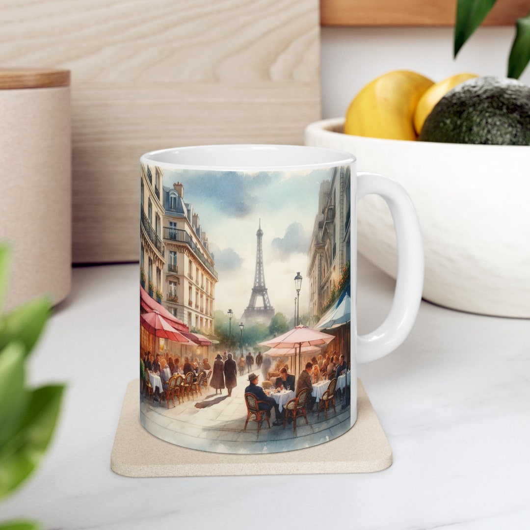 Paris Mug, Free Shipping, 11oz or 15oz, Eiffel Tower Mug, France Mug ...
