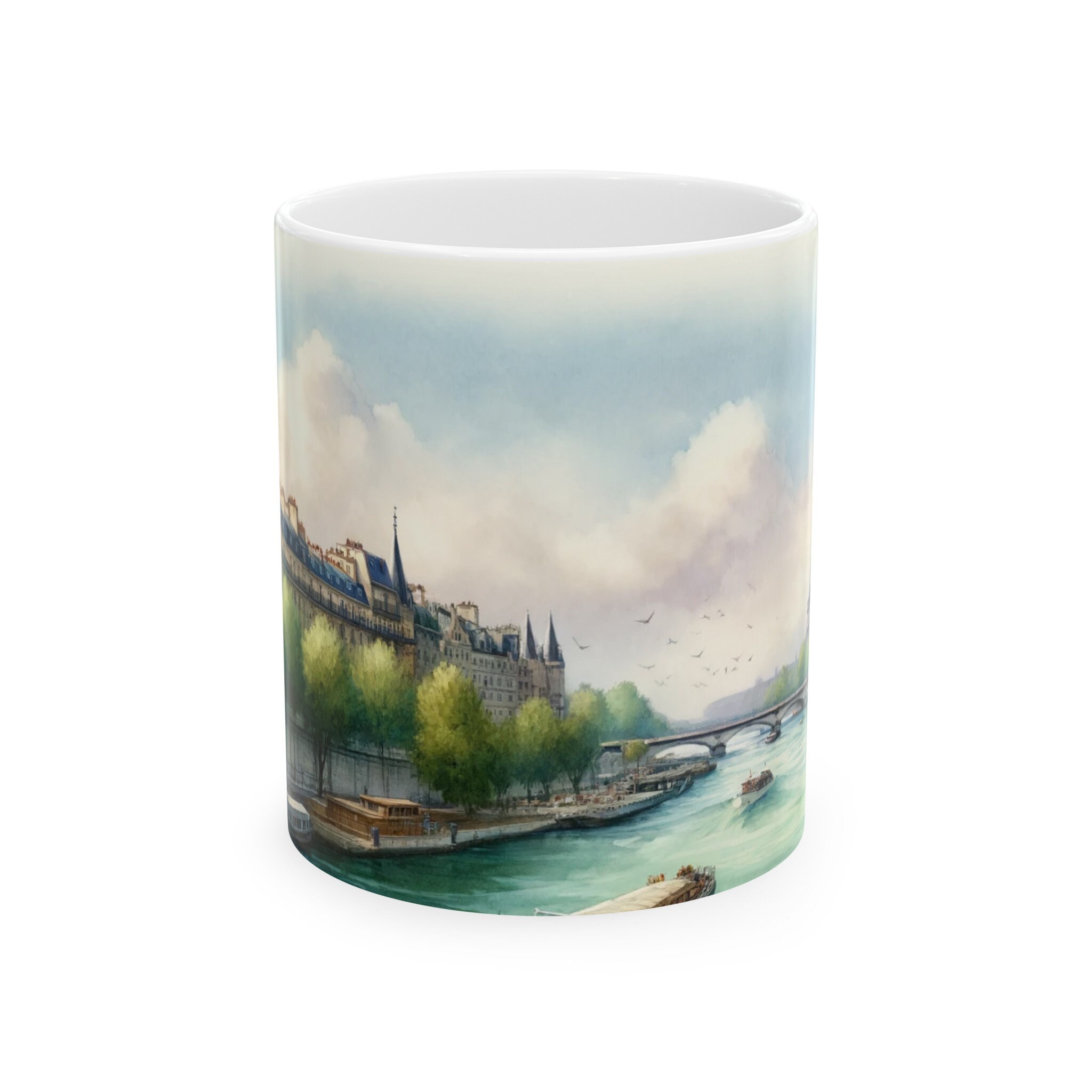 Paris Mug 11oz Free Shipping, Eiffel Tower Mug, France Mug, Paris ...