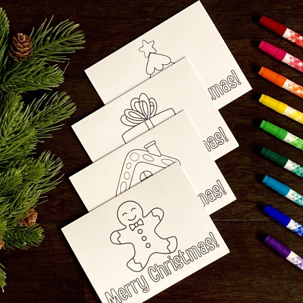 Diy Christmas Card - Etsy
