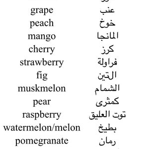 Esl/arabic/print Copies/poster - Etsy