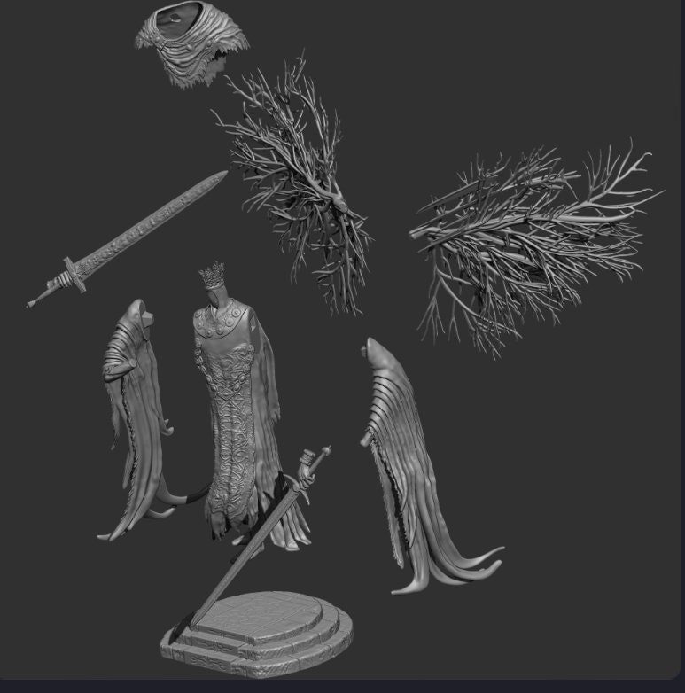 Pontiff Sulyvahn Stl 3d Model Dark Souls 3 - Etsy