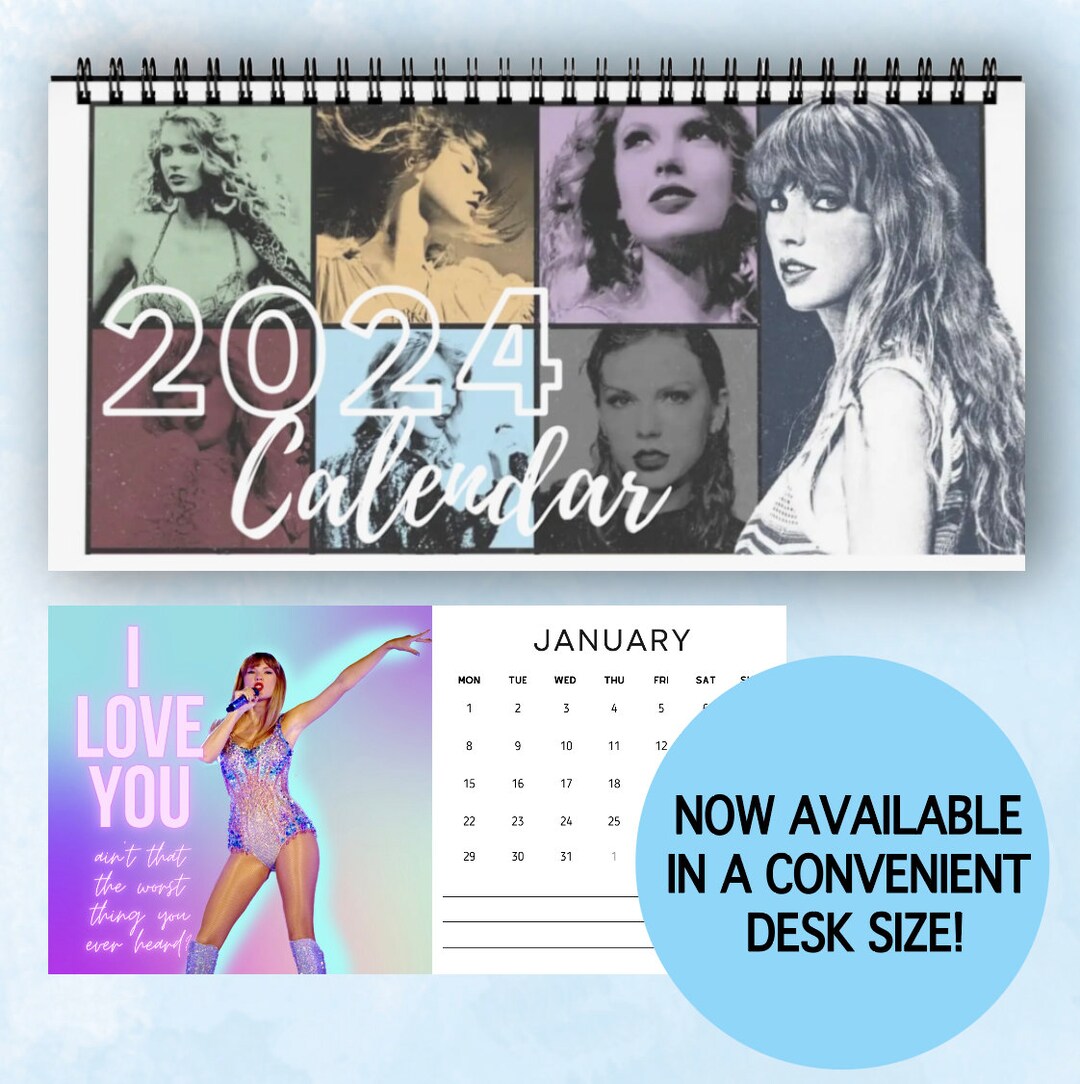 2024 Eras Calendar Taylor Calendar Desk Size Christmas Gift Etsy 2024 Eras Calendar Taylor Calendar Desk Size Christmas Gift Etsy