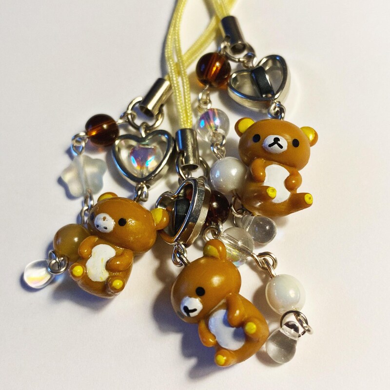 Rilakkuma Keychain - Etsy