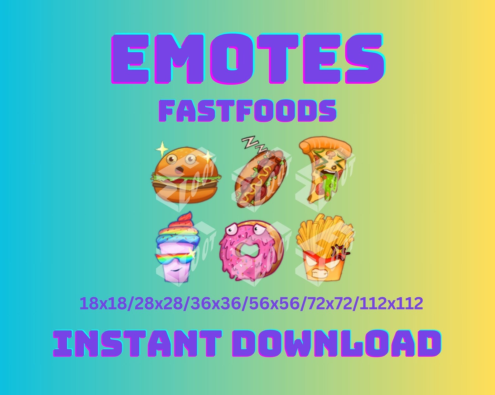 Kawaii Food Emotes, Emotes Twitch, Burger Emotes Twitch, Foods Emote ...