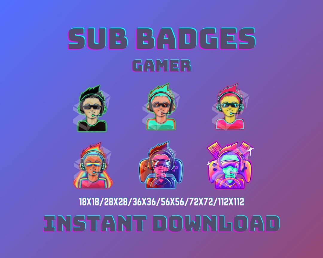 Twitch Sub Badges, Sub Badges Twitch, Twitch Sub Badges Anime, Twitch ...
