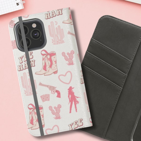 Cowboy Leather Cell Phone Case - Etsy