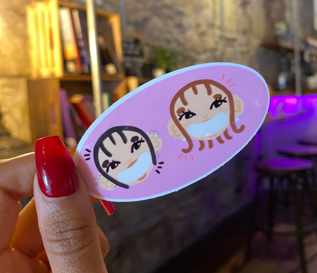 Nana and Hachi Fanart Sticker NANA Anime Inspired Perfect for Laptops ...