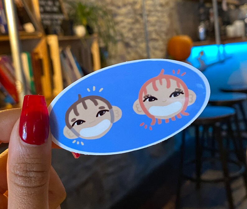 Ponyo Anime Fanart Sticker Cute Vinyl Decal Perfect for Laptops, Water ...