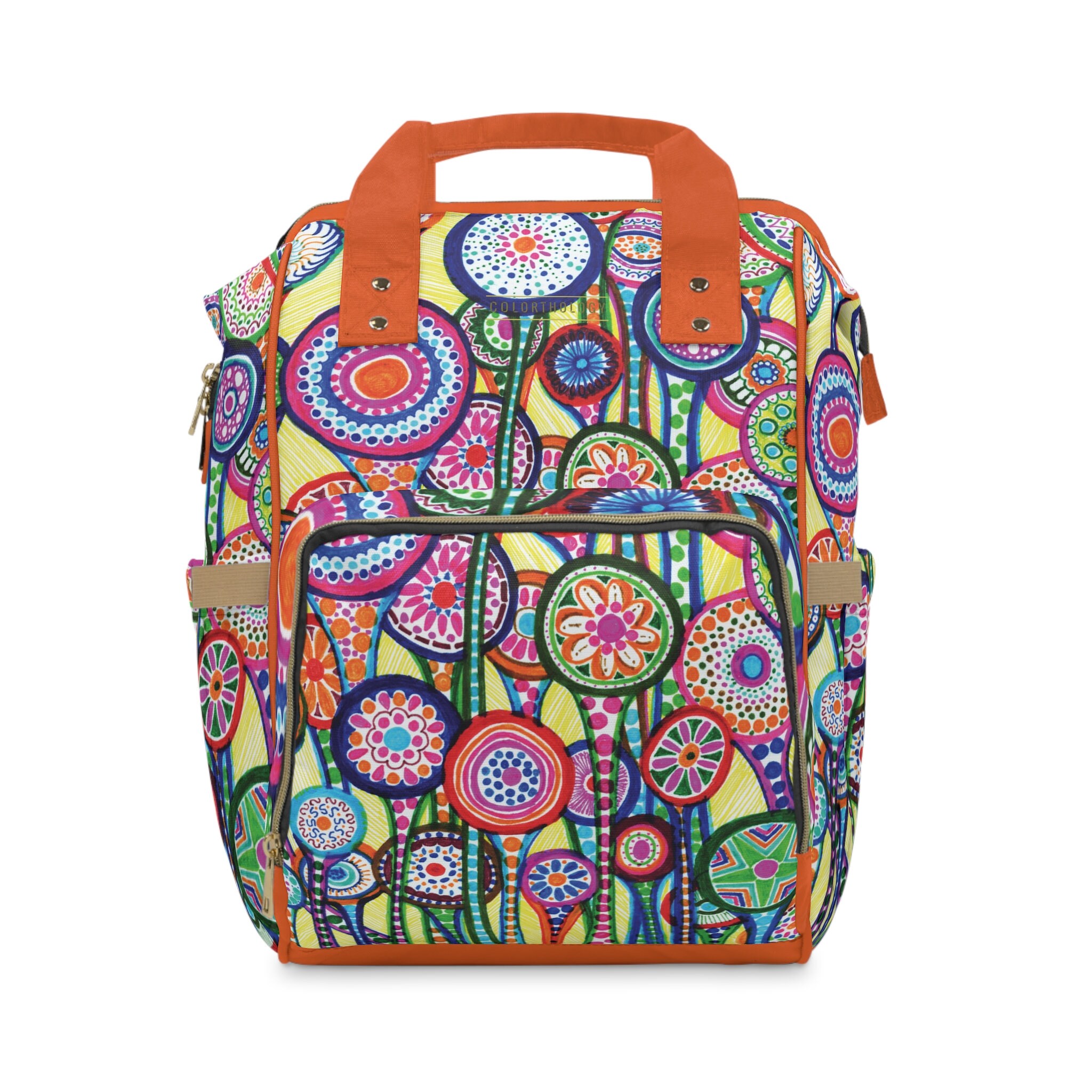 Poppie Backpack. Poppy Tree of Life Canopy. Cool Aesthetic Bag for Men ...