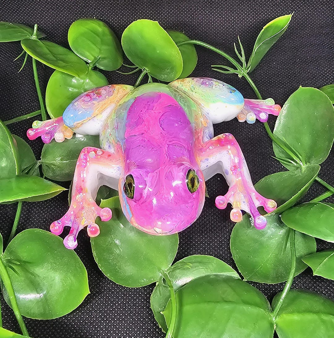 Glitter Glow Frog - Etsy