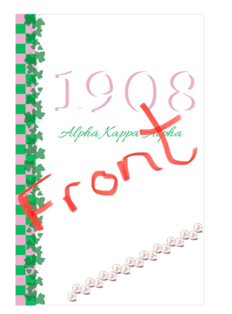 DIY AKA Sorority PRINTABLE Cover Set - Etsy