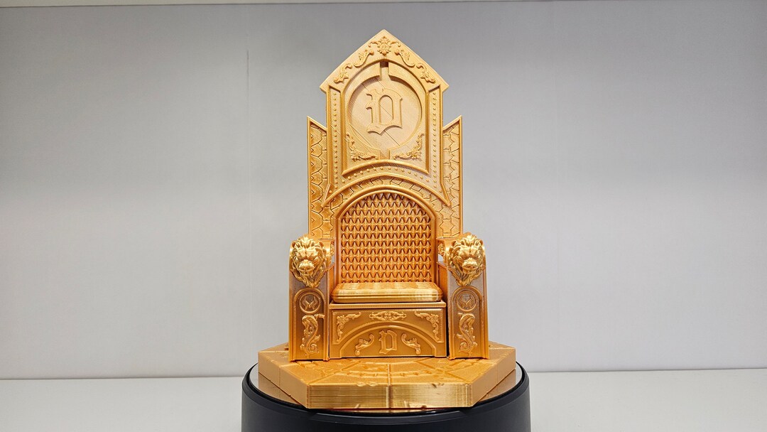 1 12 Scale INNOVATION_MODEL D Small Throne - Gold - Etsy