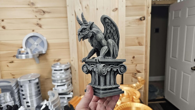 Ivans Eagle Gargoyle Posing Statue - Etsy