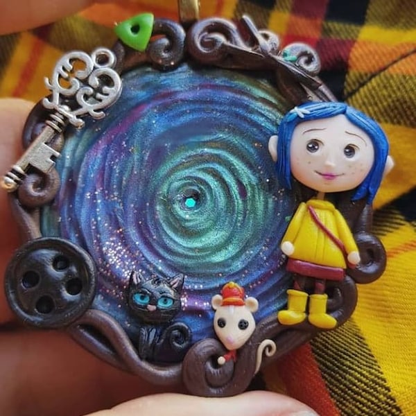 Coraline Button Earrings - Etsy