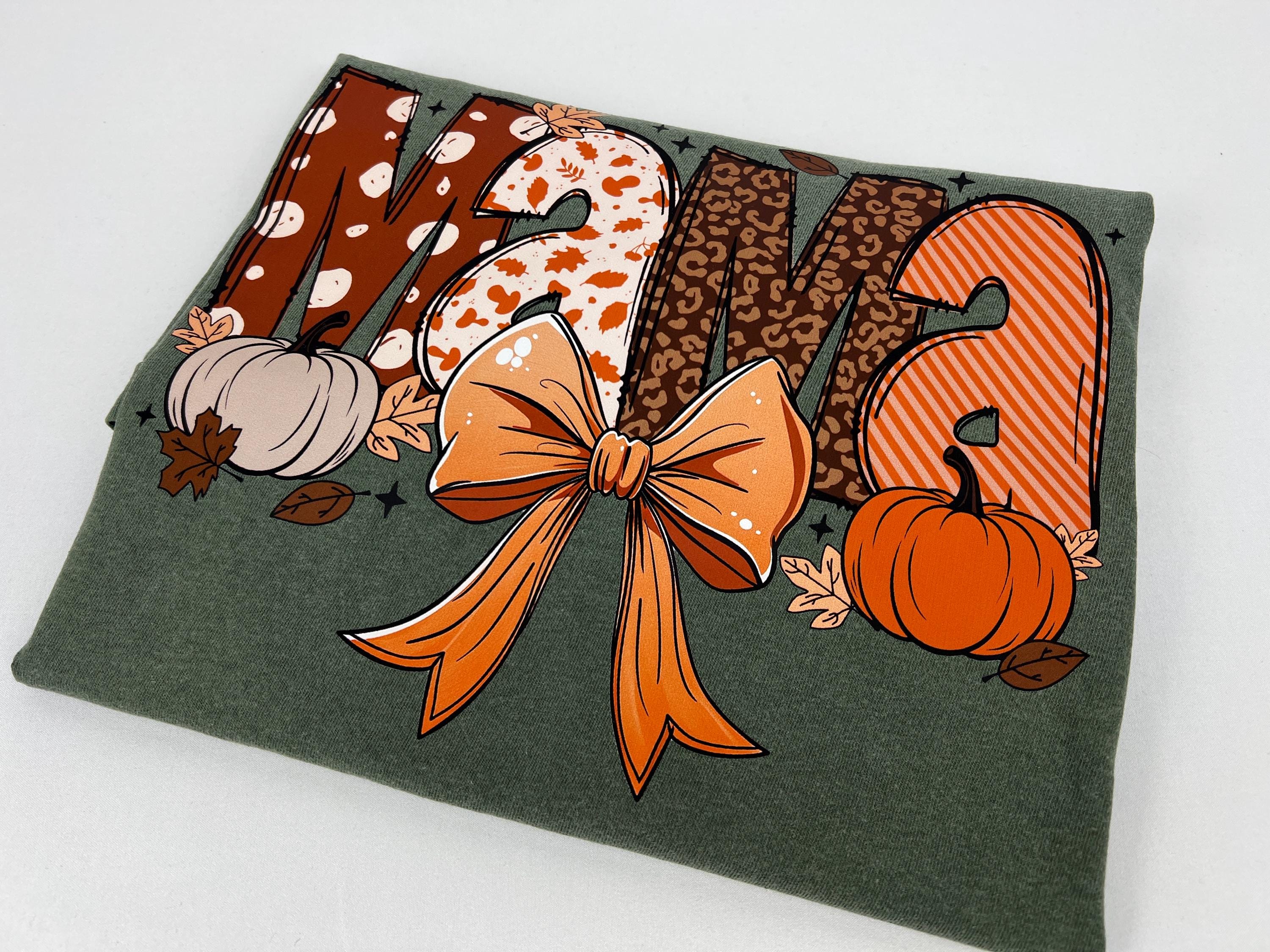 Comfort Colors® Fall Mama Shirt, Pumpkin Season Mom Tee, Funny Fall ...