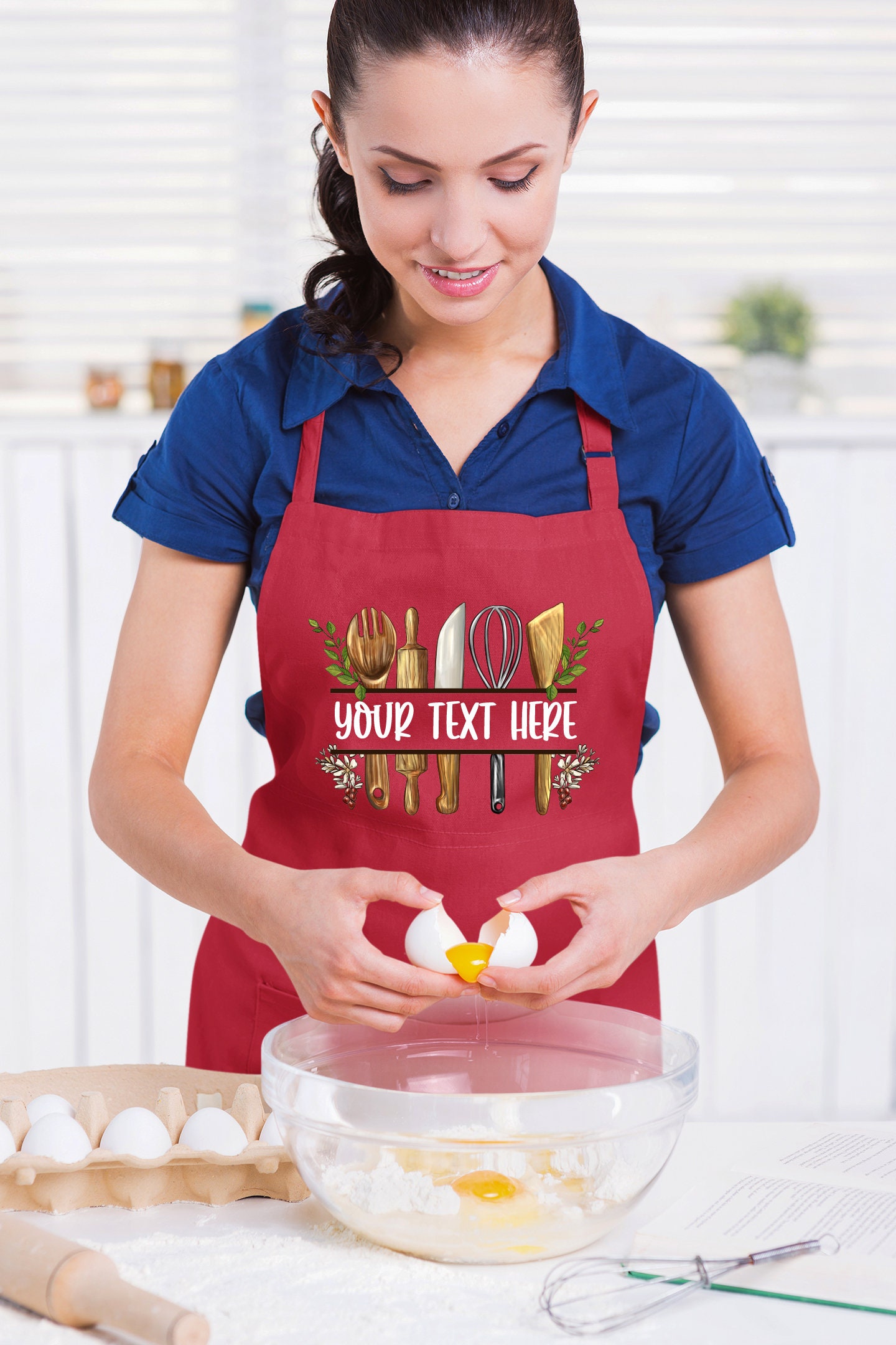 Personalized Apron for Women, Personalized Apron, Personalize Apron ...