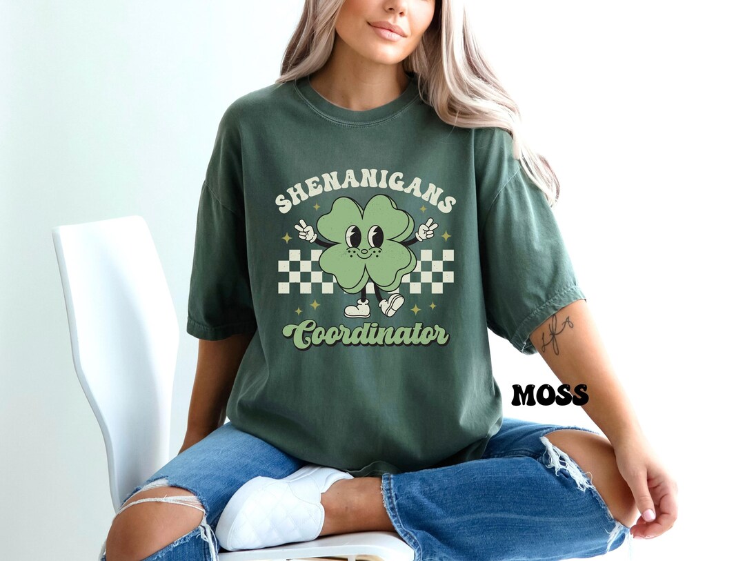 Comfort Colors® Shenanigans Coordinator Shirt, St Pattys Day Shirt, St ...