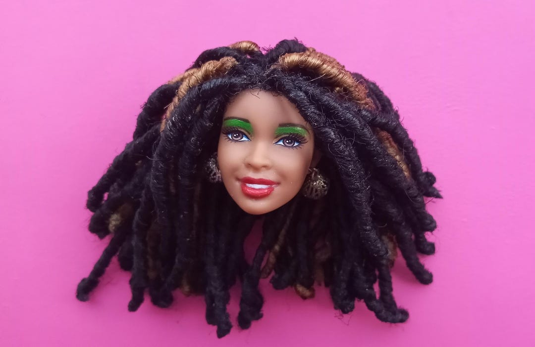 Custom Locs Doll Head Hairstyle Ooak - Etsy