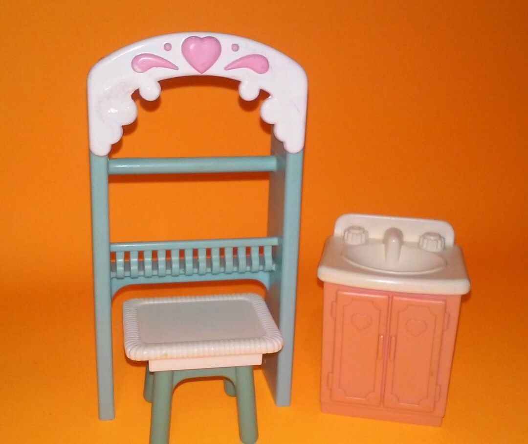 Fisher Price Dream Doll House Powder Room Sink Table 90s - Etsy