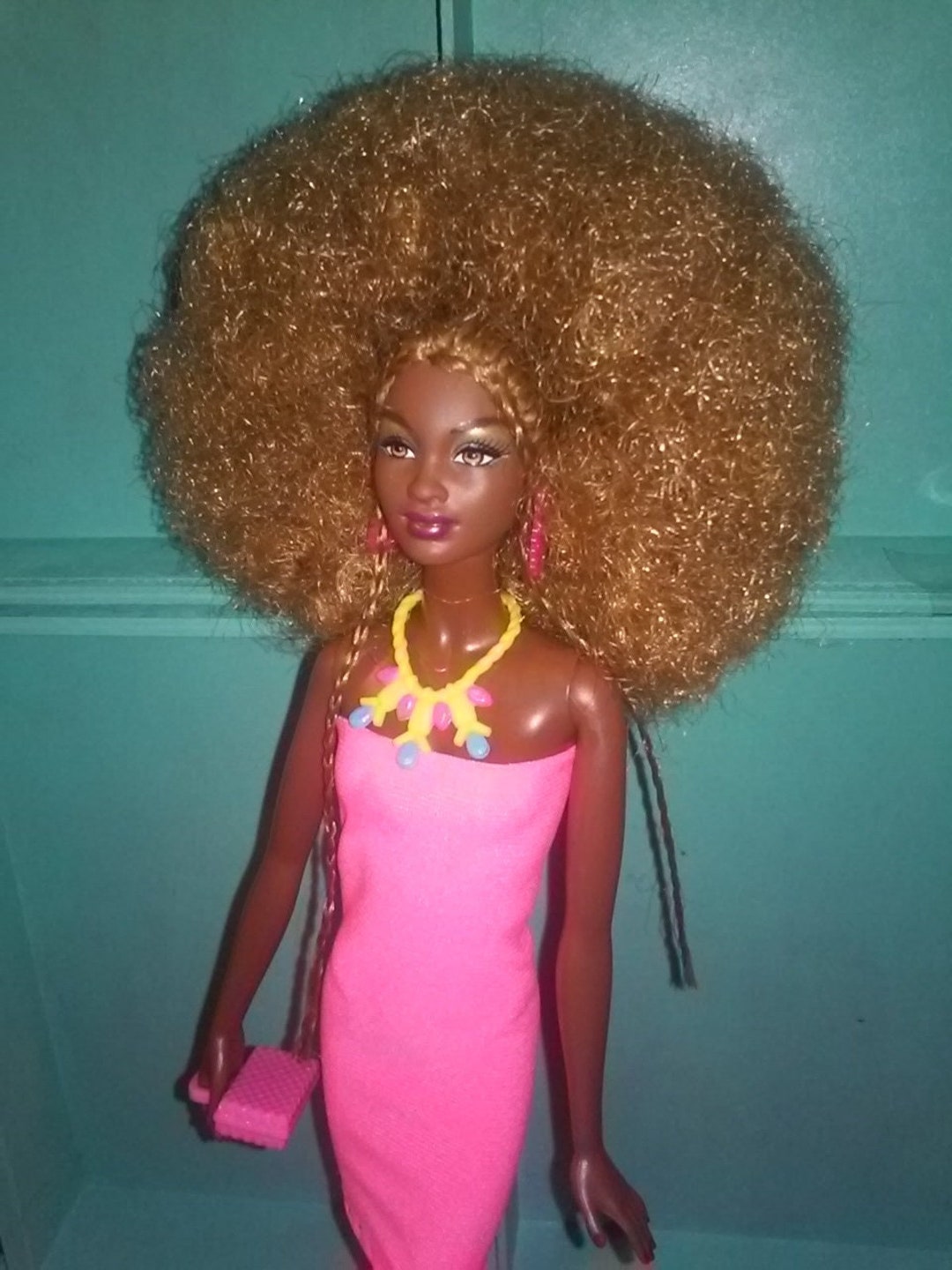 Barbie Doll Kara Blonde Afro Model Custom OOAK - Etsy