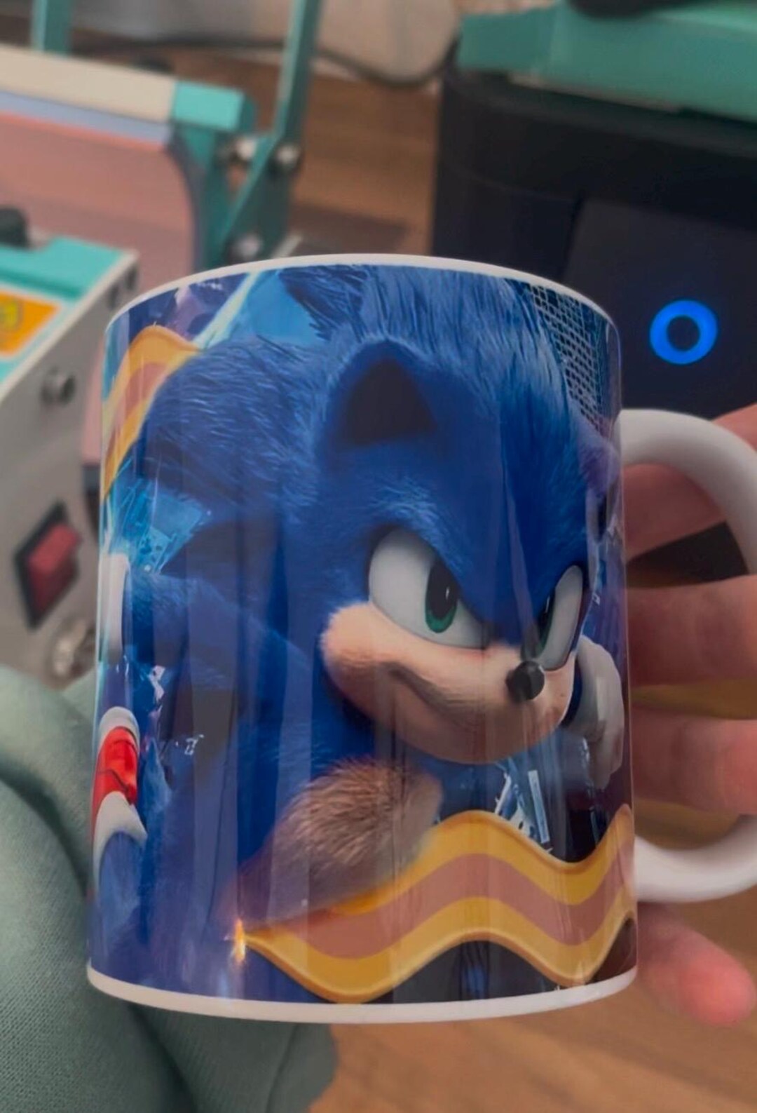 Sonic the Hedgehog Mug - Etsy