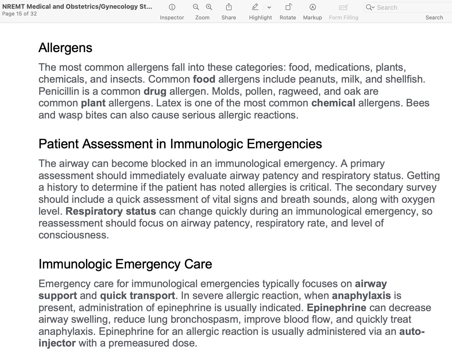 National Registry of Emt Complete 96-page Study Guide Bundle, Perfect ...