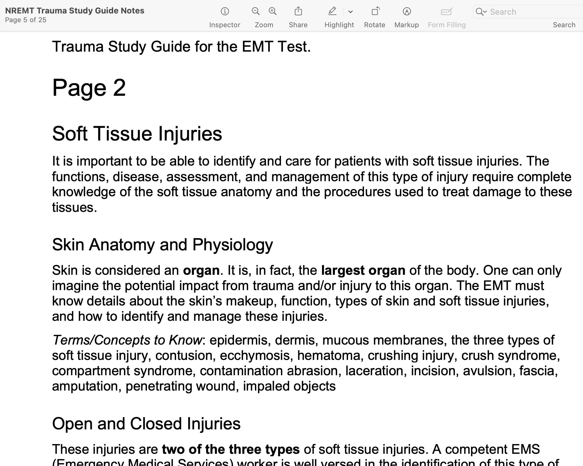 National Registry of Emt Complete 96-page Study Guide Bundle, Perfect ...