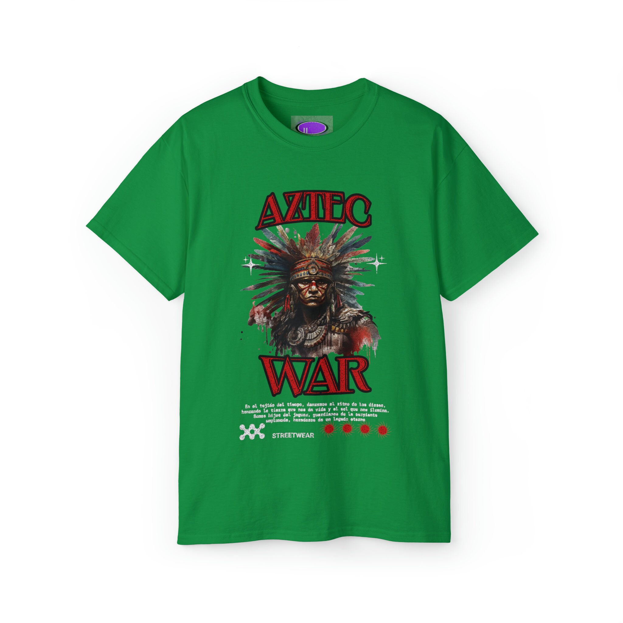 Aztec Warrior T-shirt, Aztec T-shirt, Urban Aztec Warrior T-shirt ...
