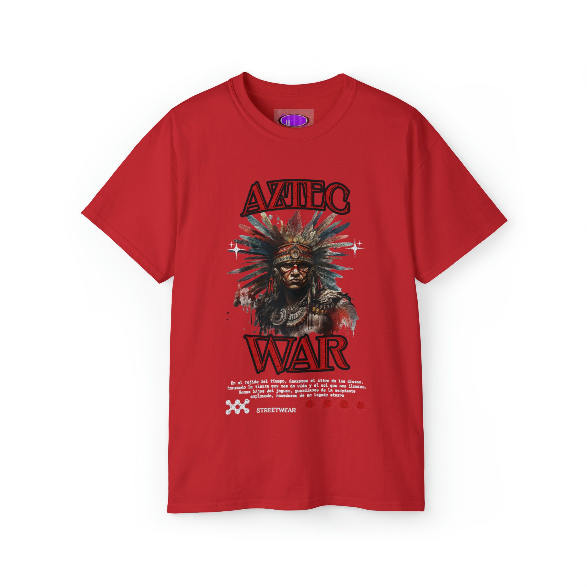 Aztec Warrior T-shirt, Aztec T-shirt, Urban Aztec Warrior T-shirt ...