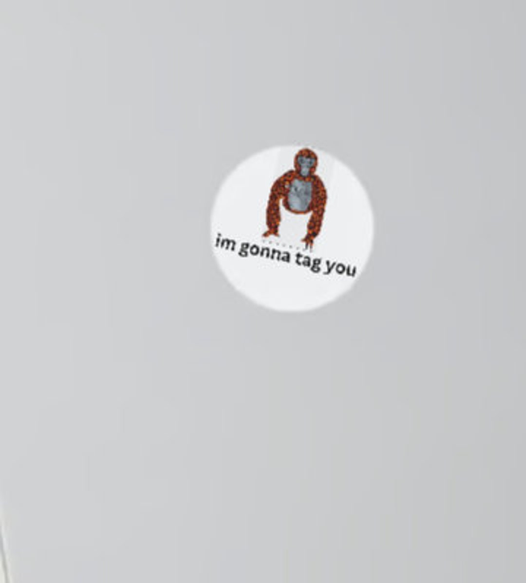 Gorilla Tag Lava Monke Tagging Sticker Made to Order - Etsy