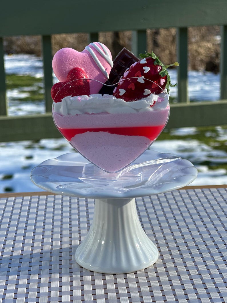 Valentine Fake Parfait -perfect for Tiered Tray and More- - Etsy