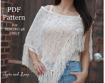 Oversized Short Sleeve Sweater PDF Pattern for SENTRO 48 Circular ...