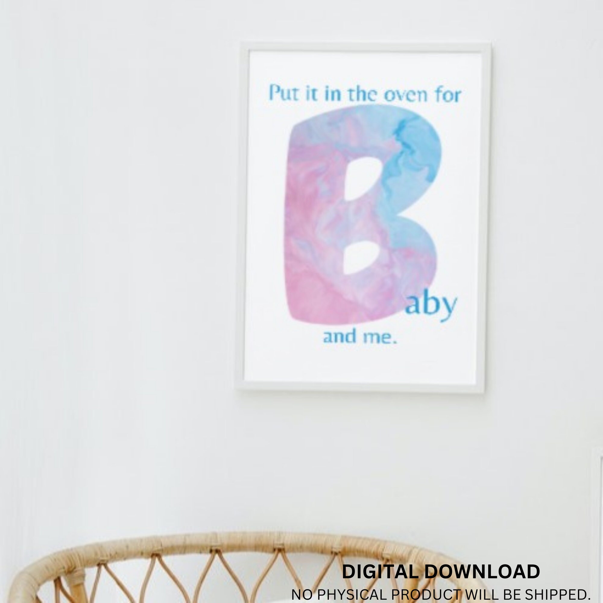 Pink & Blue Swirl Digital Alphabet Set, Printable PNG Alpha Pack Design ...