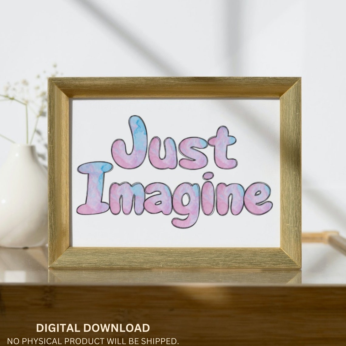 Pink & Blue Swirl Digital Alphabet Set, Printable PNG Alpha Pack Design ...