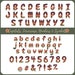 Digital Alphabet Set, Printable PNG Alpha Pack Design, Doodle Clipart ...
