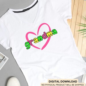 Stars & Streamers Digital Alphabet Set, Printable PNG Font Alpha Pack ...